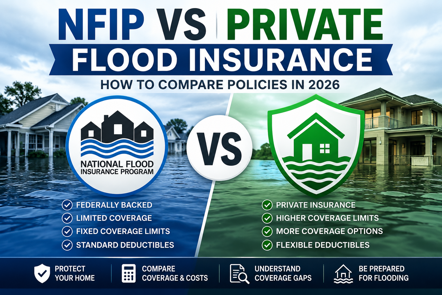 How to Compare Flood Insurance Quotes in 7 Steps (2026)