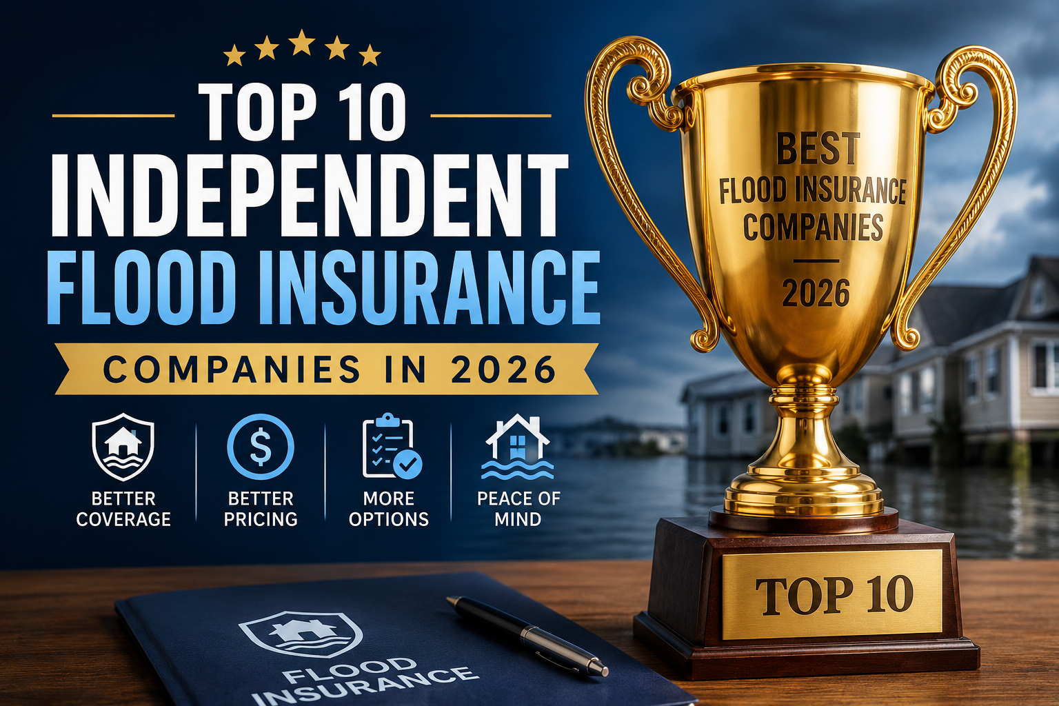 Top 10 Independent Flood Insurance Companies in 2026